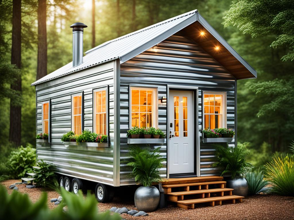 Corrugated Metal Tiny Houses