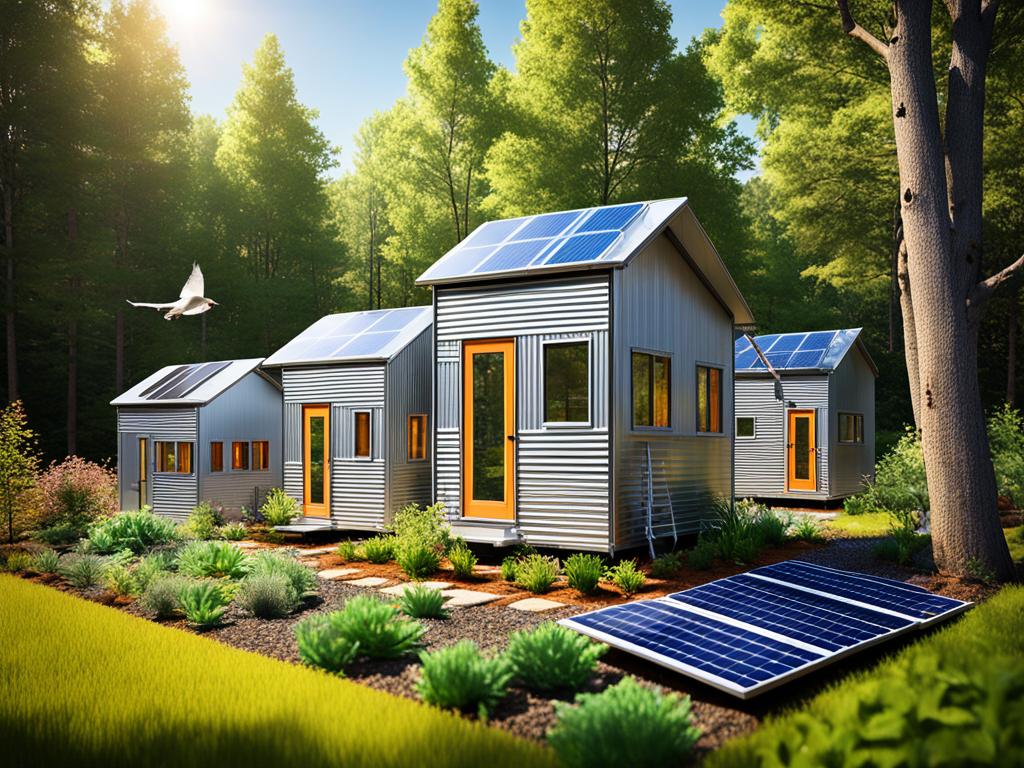 Corrugated Metal Tiny Houses